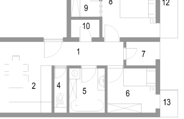 tlocrt stana | MojStan.net